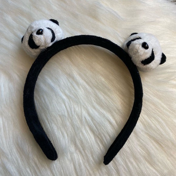 Accessories | Panda Headband Animal Fancy Dress Dressing Up Costume ...